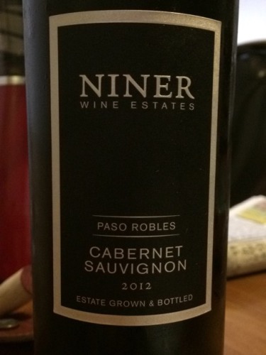 Niner Boot Jack Ranch Paso Robles Cabernet Sauvignon 2012 Niner Boot Jack Ranch Paso Robles Cabernet Sauvignon 2012
