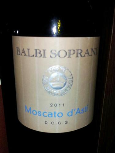 Balbi Soprani Moscato d'Asti 2011 | Wine Info