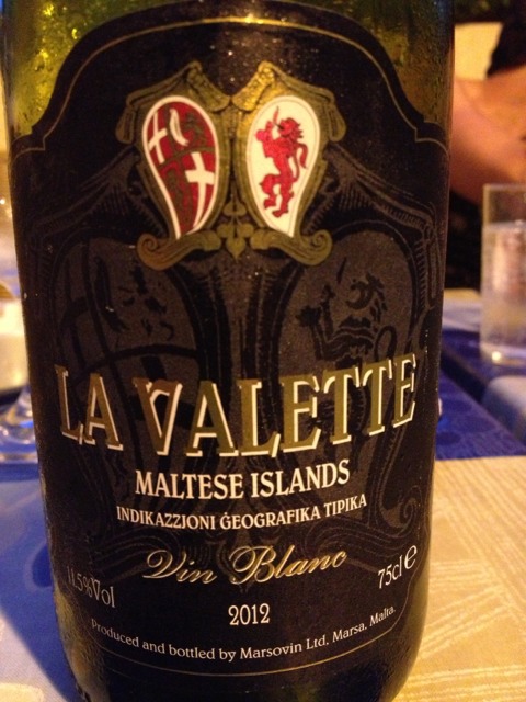 La Valette Blanc White Wine Maltese Islands Marsovin Malta Products ...