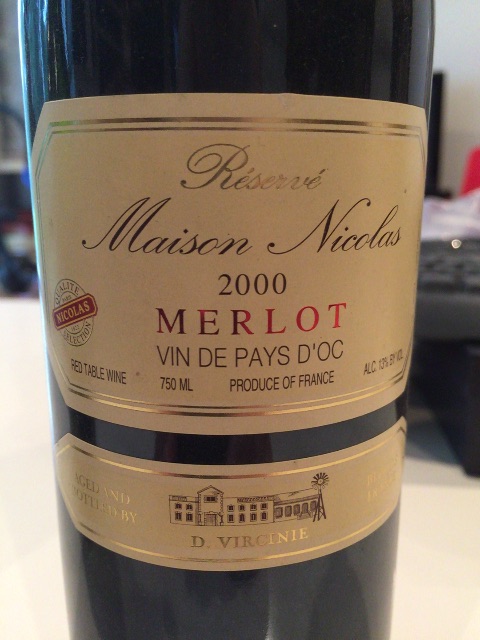 Maison Nicolas Merlot | Ventana Blog