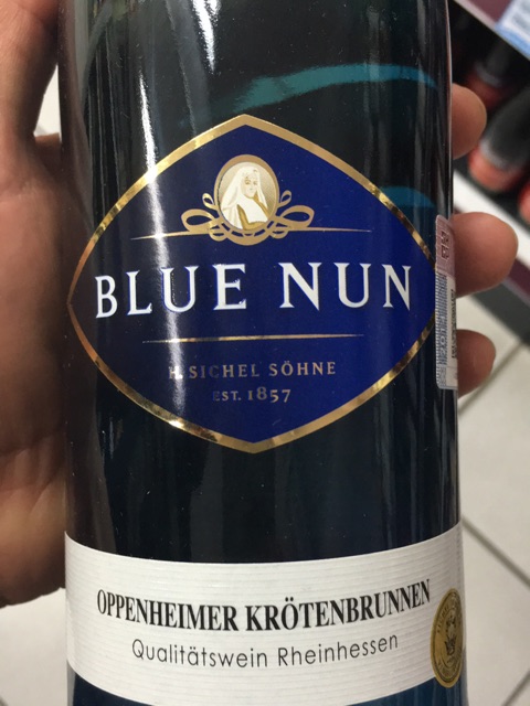 Blue Nun Logo Two Color Nun Vector Icon From Professions & Jobs