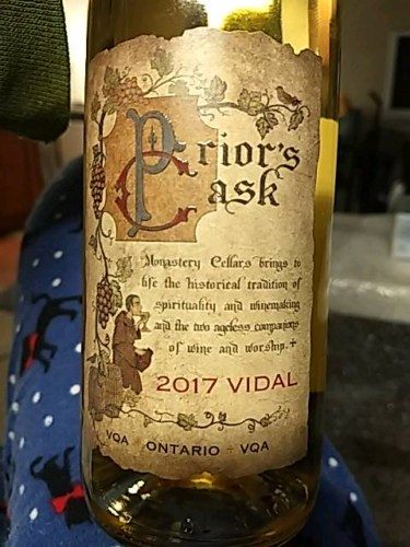 Monastery Cellars Prior's Cask Vidal | Vivino English