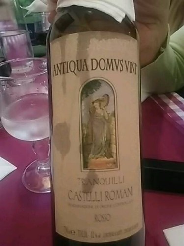 Antiqua Domvs Tranquilli Castelli Romani Rosso | Vivino Australia