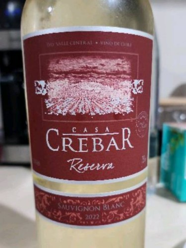 Casa Crebar Reserva Sauvignon Blanc | Vivino Brasil