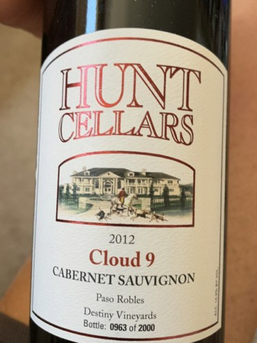 Hunt Cellars Destiny Vineyards Cloud 9 Cabernet Sauvignon | Vivino US