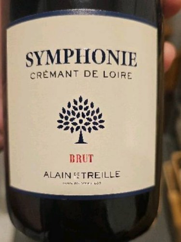 Alain de la Treille Symphonie Crémant de Loire Brut | Vivino US