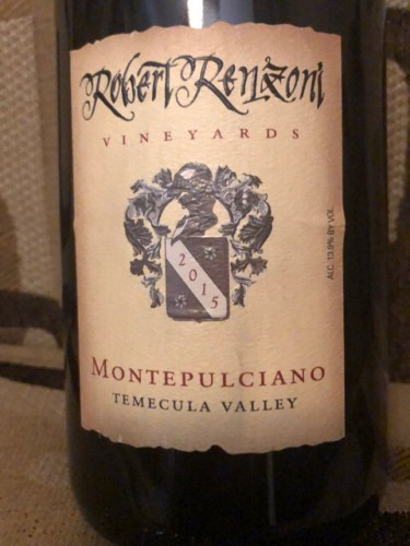 Robert Renzoni Montepulciano | Vivino English