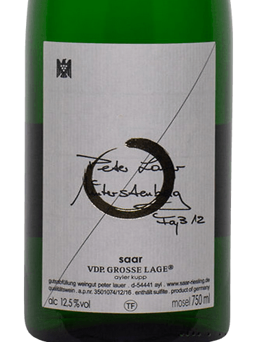 Peter Lauer Faß 12 Ayler Kupp Unterstenberg Riesling | Vivino US