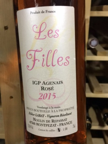 Moulin de Repassat Les Filles Agenais Rosé | Vivino US