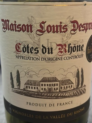 Aldi Maison Louis Despres Côtes du Rhône | Vivino US