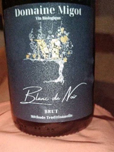 Domaine Migot Blanc de Noir Brut | Vivino English
