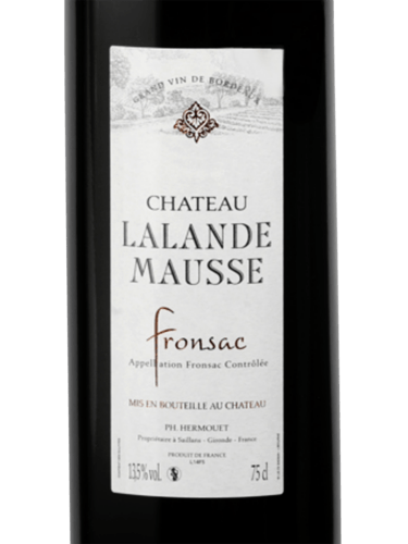 Château Lalande Mausse Fronsac | Vivino English