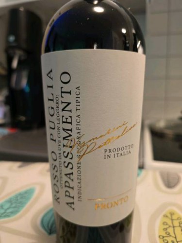 Pronto Appassimento Rosso | Vivino Svenska