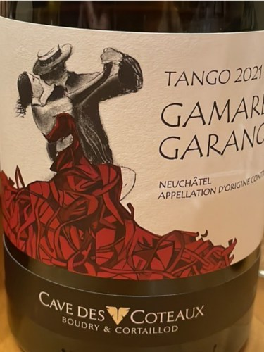 Cave des Coteaux Tango Gamaret - Garanoir | Vivino US