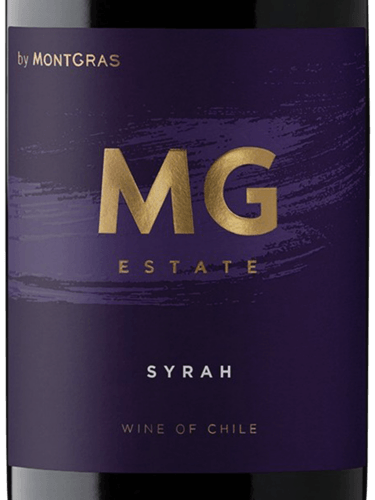 MontGras MG Estate Syrah | Vivino English