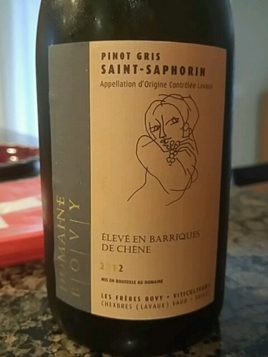 Domaine Bovy Pinot Gris | Vivino Australia