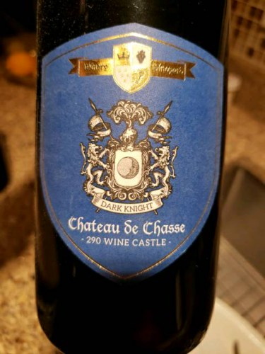 290 Wine Castle Chateau de Chasse Dark Knight | Vivino US