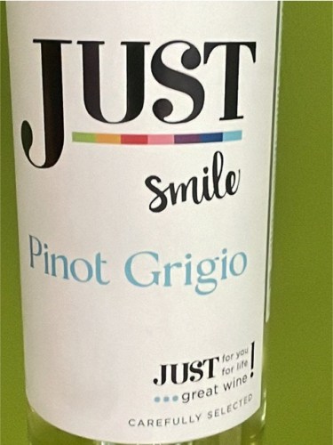 Just Wines Smile Pinot Grigio | Vivino English