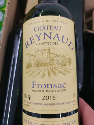 2016 Brun Aguerre Château Reynaud Fronsac | Vivino US