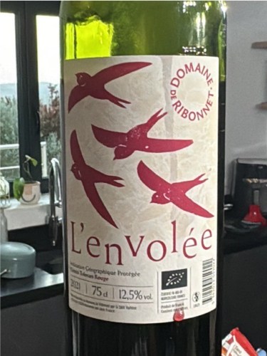 Domaine de Ribonnet L'Envolée Rouge | Vivino US