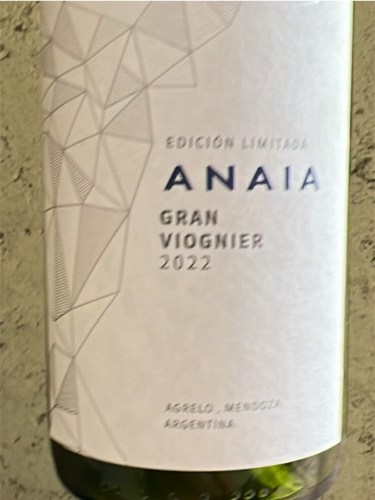 Anaia Edición Limitada Gran Viogner | Vivino US