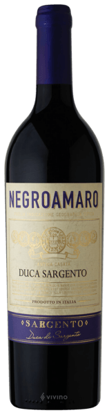 Duca di Sargento Negroamaro | Vivino Nederland
