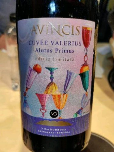 Avincis Cuvée Valerius Alutus Primus Ediție Limitată | Vivino US