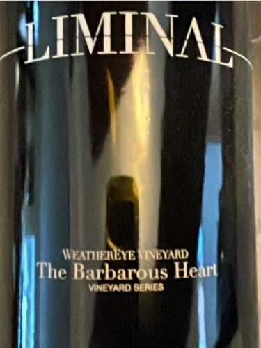 Liminal Vineyard Series The Barbarous Heart | Vivino US
