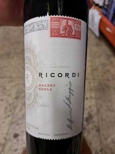Ricordi Roble Malbec | Vivino