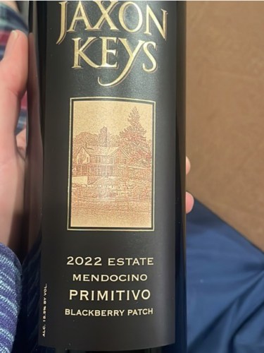 Jaxon Keys Blackberry Patch Estate Primitivo | Vivino US
