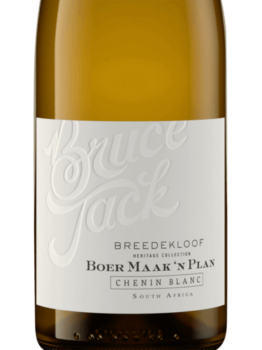 Bruce Jack Heritage Collection Boer Maak'n Plan Chenin Blanc |Vivino Hong Kong
