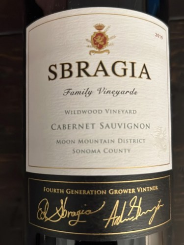 Sbragia Wildwood Vineyard Cabernet Sauvignon | Vivino US