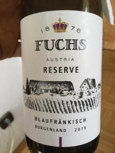 Fuchs Reserve Blaufränkisch | Vivino US