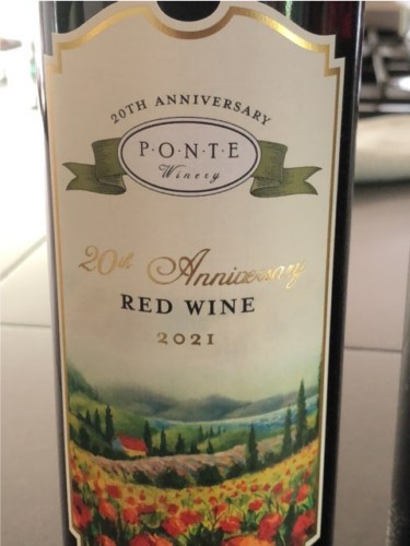 Ponte 20th Anniversary Red | Vivino US