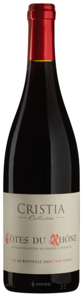 Domaine de Cristia Collection Côtes du Rhône Rouge | Vivino English