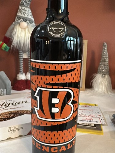 Mano's Cincinnati Bengals Logo Etched | Vivino US