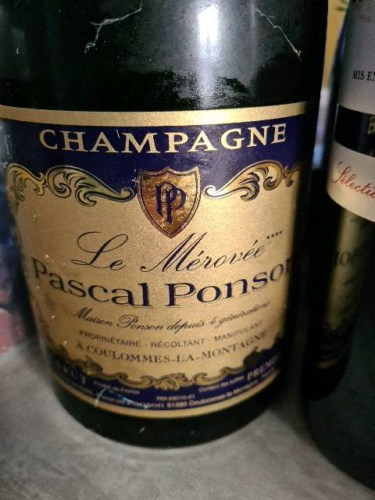 Pascal Ponson Le Merovee Brut Champagne Premier Cru | Vivino US