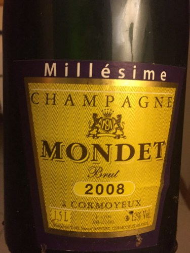 Mondet Millésimé Brut Champagne | Vivino US