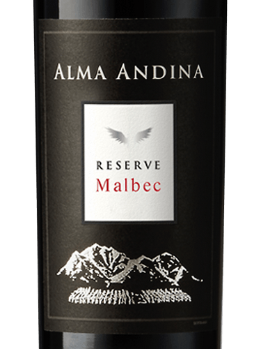 2016 Andean Vineyards Alma Andina Malbec Reserve | Vivino US