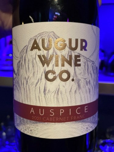 2021 Augur Wine Co Auspice Cabernet Franc | Vivino US