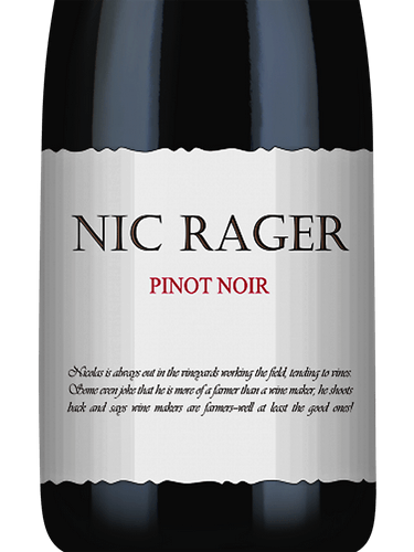 Nic Rager Pinot Noir | Vivino English