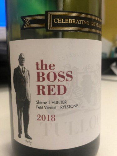 2018 Tulloch Wines The Boss Red | Vivino US