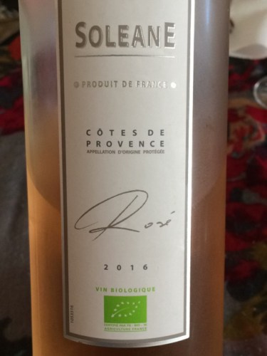 Le Cercle des Vignerons de Saint Louis Soleane Côtes de Provence ...