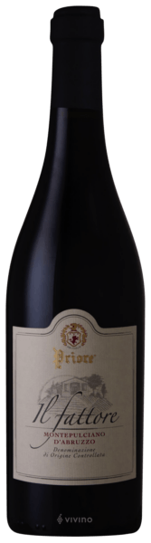Tenuta del Priore Il Fattore Montepulciano d'Abruzzo | Vivino US