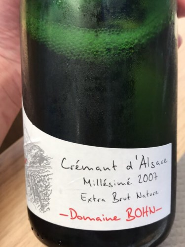 Domaine Bohn Crémant d'Alsace Extra Brut Nature Millésimé |Vivino Hong Kong
