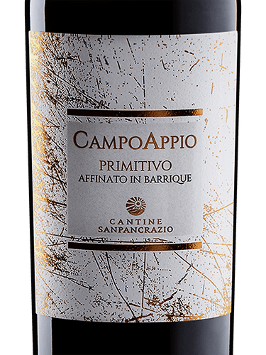 Cantine San Pancrazio Campo Appio Primitivo | Vivino US