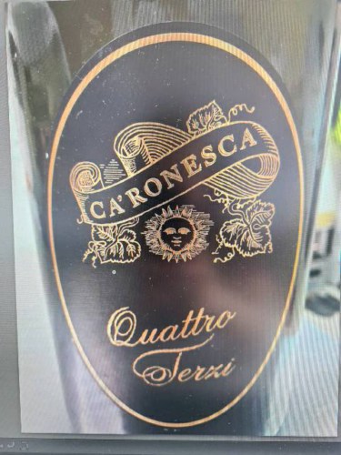 Ca' Ronesca Quattro Terzi | Vivino US
