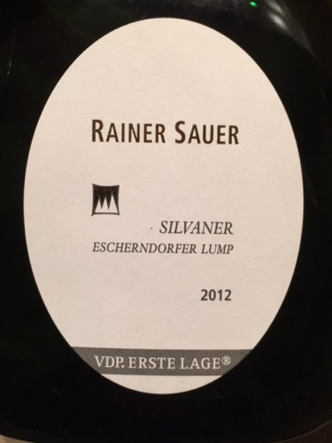 Rainer Sauer Silvaner Escherndorfer Lump VDP.Erste lage | Vivino