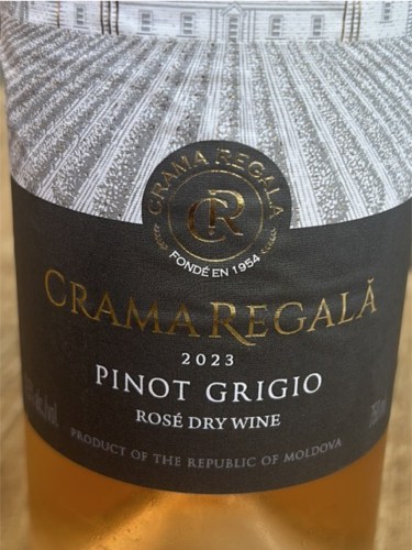 Crama Regalâ Pinot Grigio Rosé | Vivino US