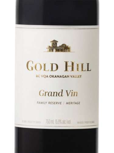 Gold Hill Grand Vin Family Reserve Meritage | Vivino US